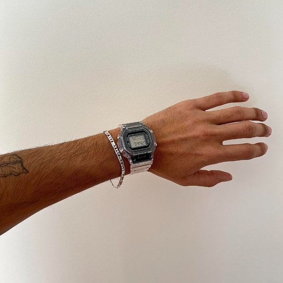Accessories | Y2k 200s Vintage Retro Style Black Transparent Digital ...